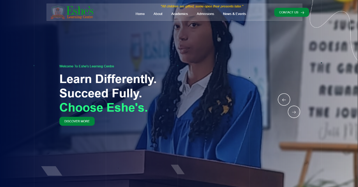 ESHE'S LEARNING CENTRE